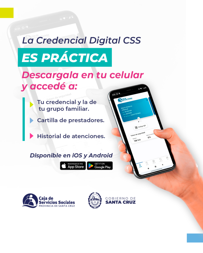 DESCARGÁ LA CREDENCIAL DIGITAL – Caja de Servicios Sociales